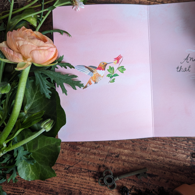 Carte de Remerciement Grateful For You de Katie Daisy – Octobre en Juillet