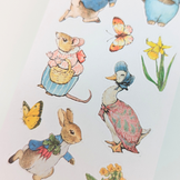 Mini Autocollants Pierre Lapin™ et ses amis (x 306) – Octobre en Juillet